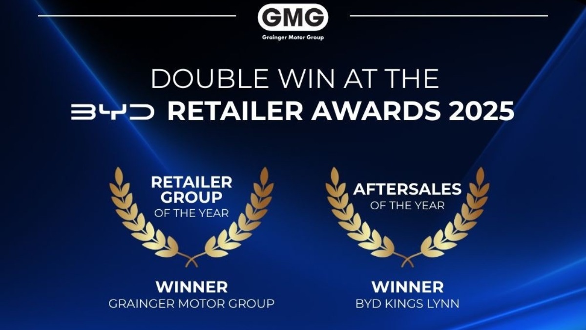 Grainger Motor Group Celebrates Double Win at Inaugural BYD UK Retailer ...